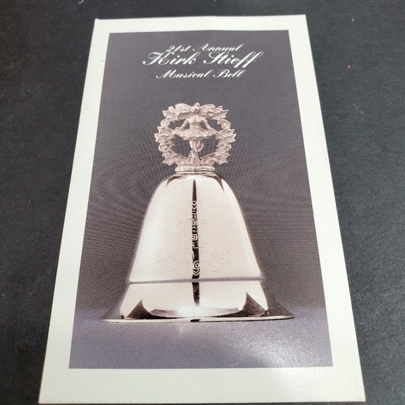 Lenox | Holiday | Lenox Kirk Stieff Musical Bell 997 21st Annual ...